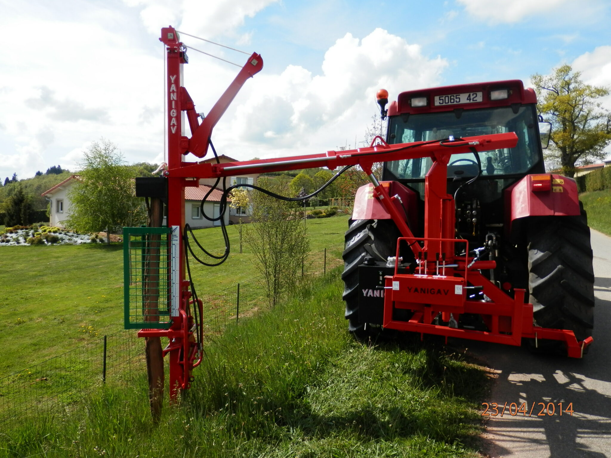 Enfonce pieux Pendulaire Rotatif HT 5 / HT G5 - YANIGAV